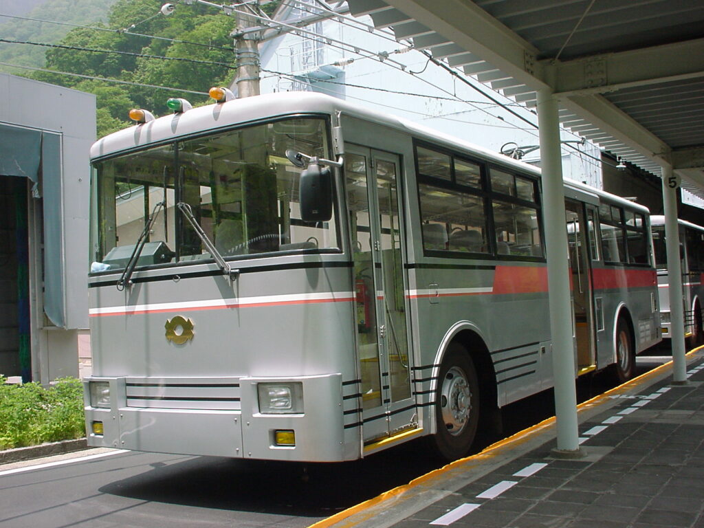 関西電力扇沢駅（関電トンネル電気バス） | 月川観光バス | 茨城県ひたちなか市のバス会社